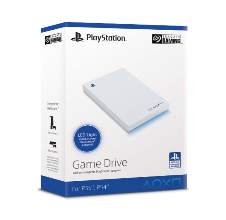 Seagate Game Drive PS5 ulkoinen SSD 2TB - muistikauppa.fi